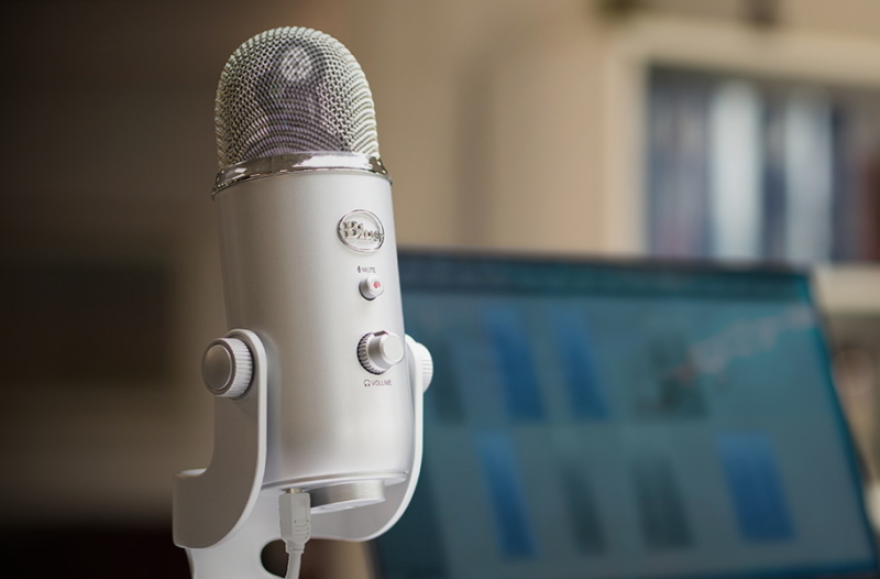 Blue Yeti Silver | Blue Microphones - Официальный магазин в России